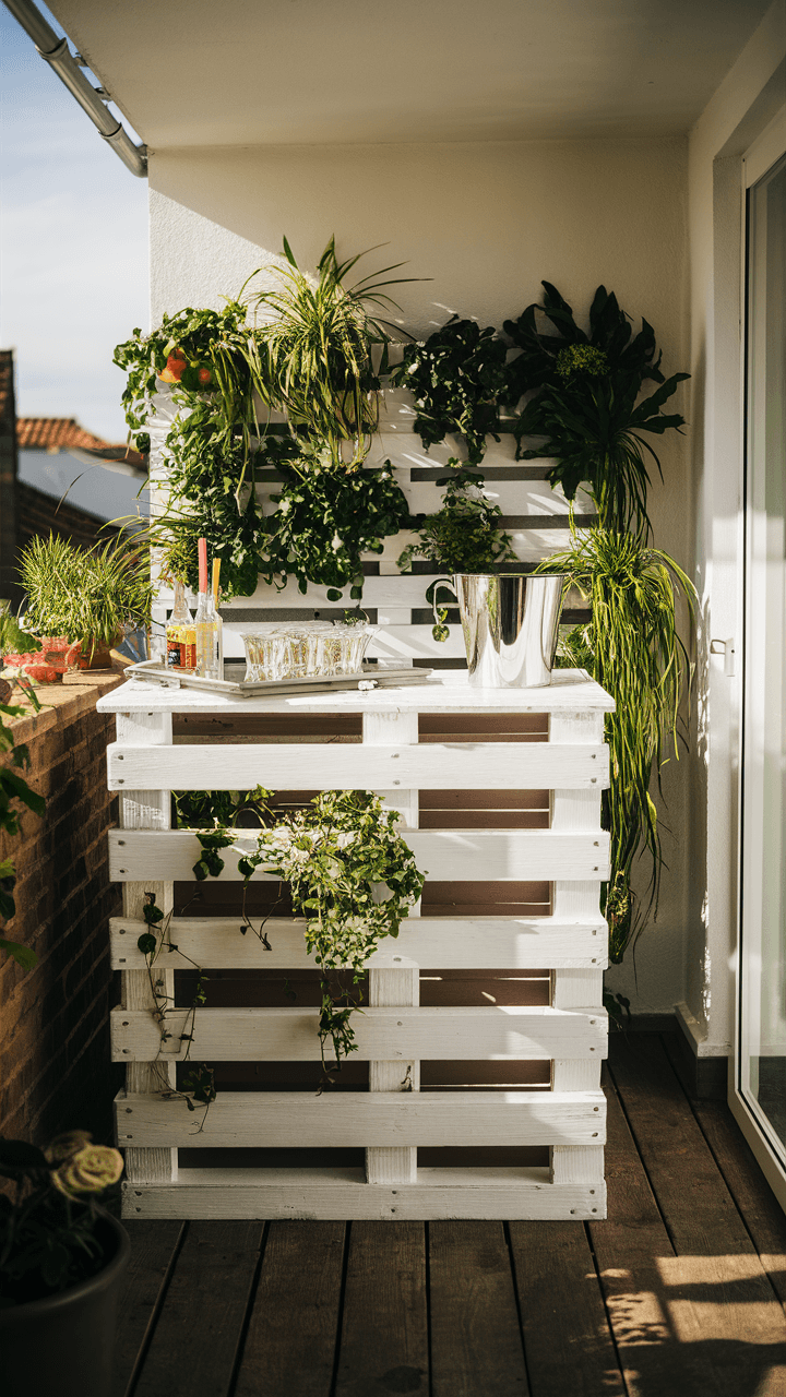 DIY Outdoor Pallet Bar