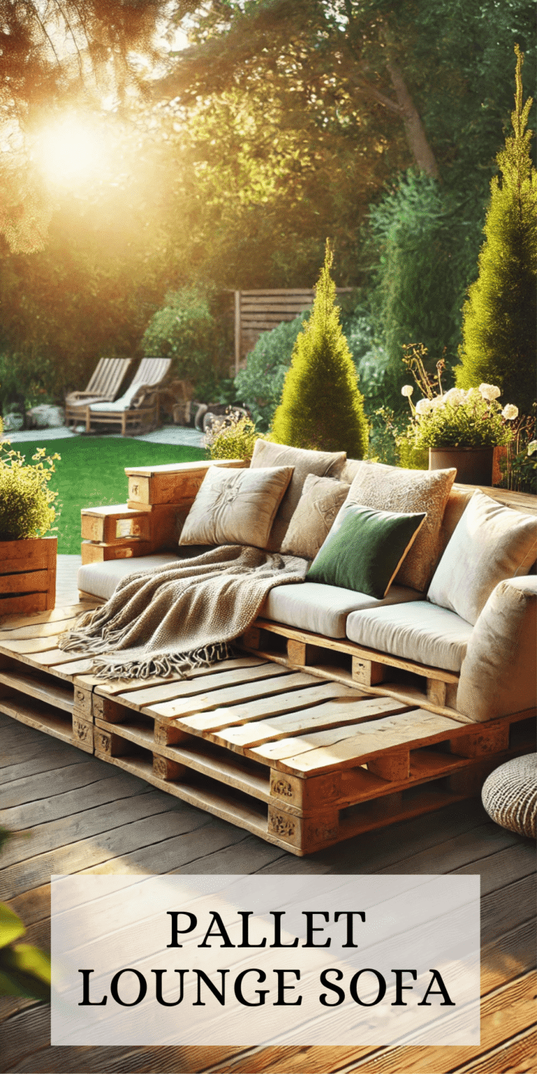 DIY Pallet Lounge Sofa Set