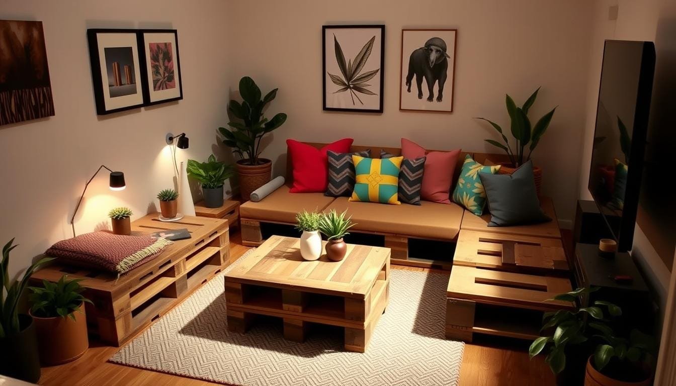 12 Stunning DIY Pallet Furniture Ideas for Living Rooms