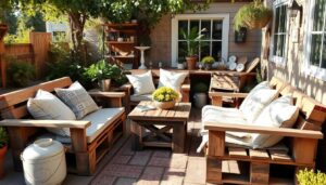 10 Rustic DIY Pallet Furniture Ideas for Farmhouse & Vintage Decor