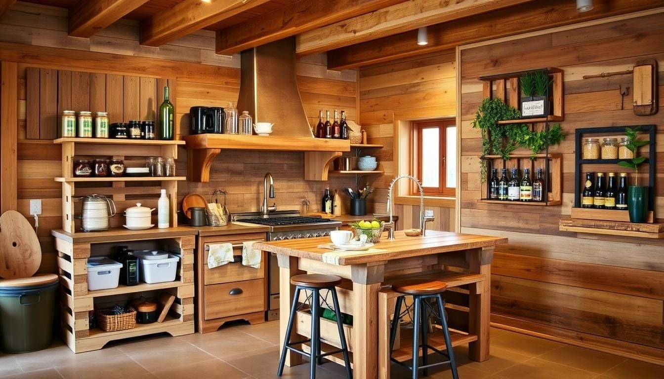 12 Creative DIY Pallet Furniture Ideas for Kitchens