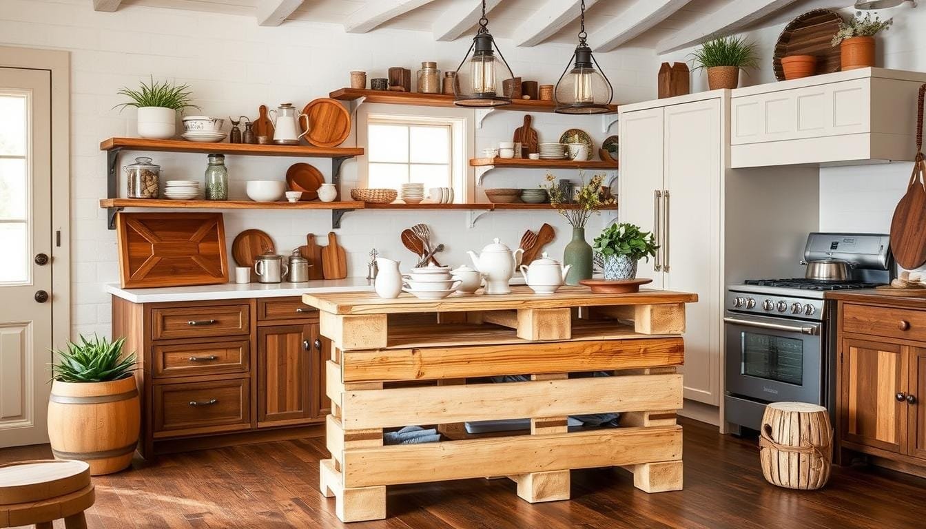 10 Rustic DIY Pallet Furniture Ideas for Farmhouse & Vintage Decor