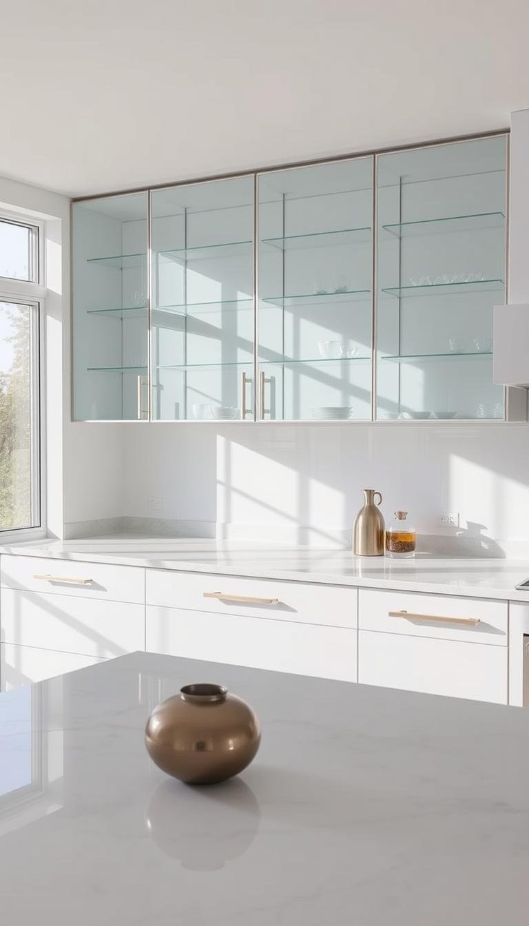 Glass Kitchen Cabinets: Elevate Your Space